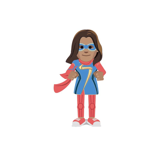 Ms. Marvel - Emojis, Stickers and GIFS